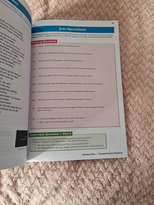 Wjec eduqas unseen poetry English gcse poetry guide | Vinted Wjec eduqas unseen poetry English gcse poetry guide | Vinted