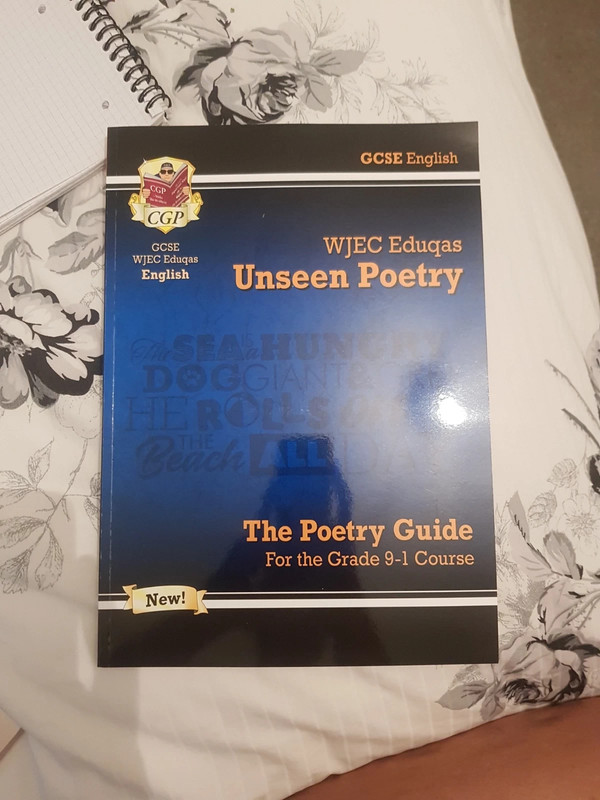 wjec eduqas gcse unseen poetry guide 9-1 | Vinted wjec eduqas gcse unseen poetry guide 9-1 | Vinted