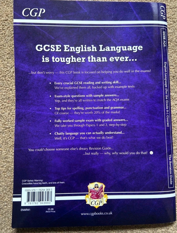 GCSE aqa english language revision guide | Vinted GCSE aqa english language revision guide | Vinted