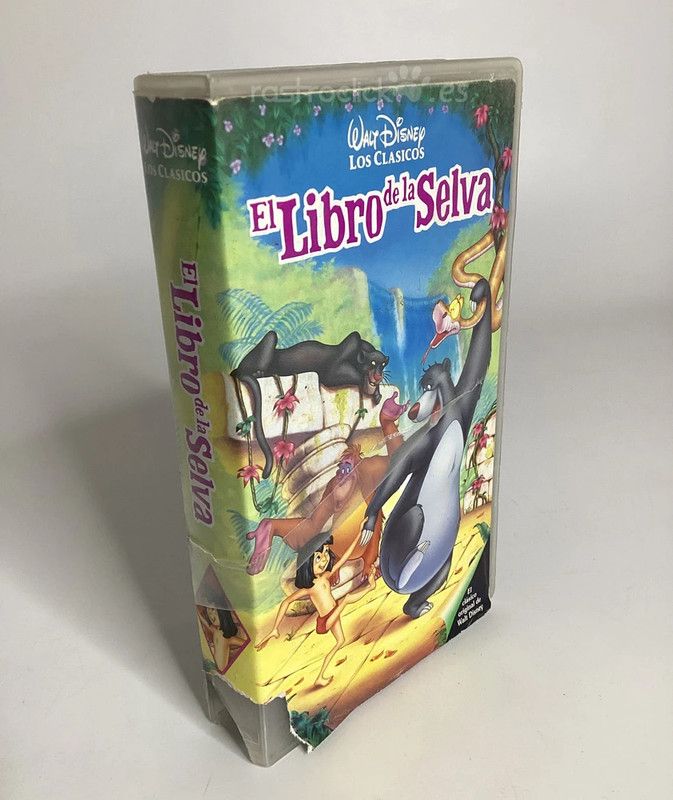 Película Vhs El Libro De La Selva Walt Disney Los Clásicos Diamante