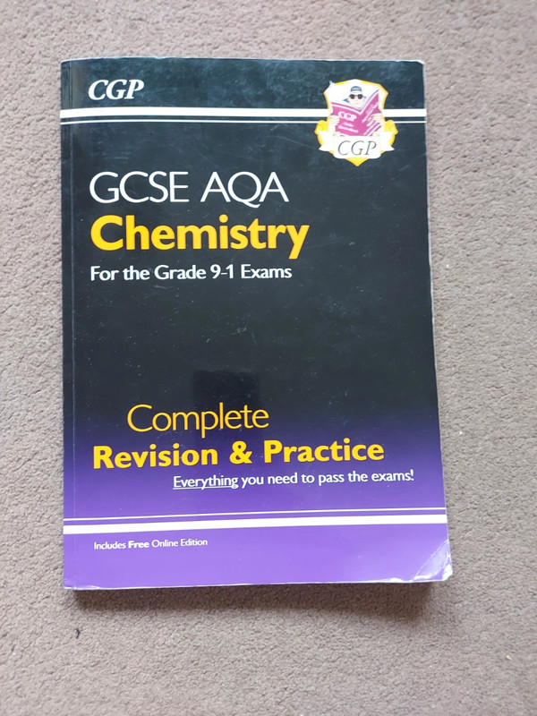 GCSE cgp aqa chemistry (triple) revision guide | Vinted GCSE cgp aqa chemistry (triple) revision guide | Vinted