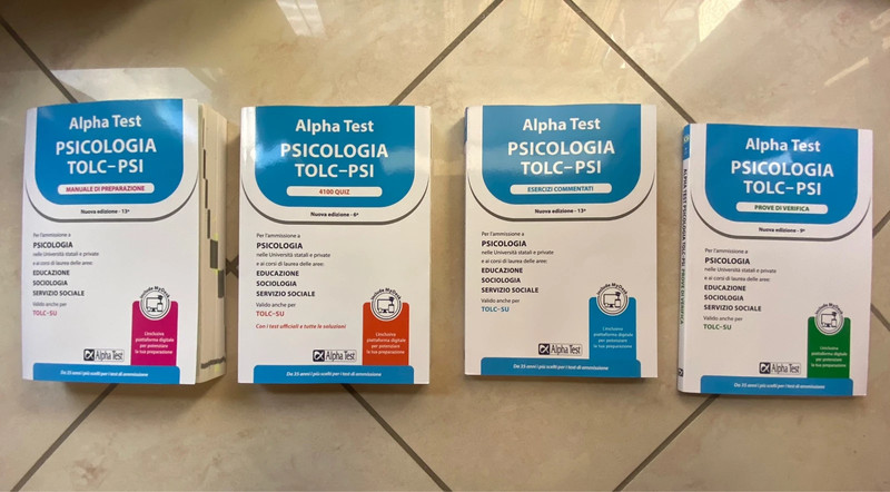 Kit di preparazione psicologia tolc-psi valido anche per sociologia e ... Kit di preparazione psicologia tolc-psi valido anche per sociologia e ...