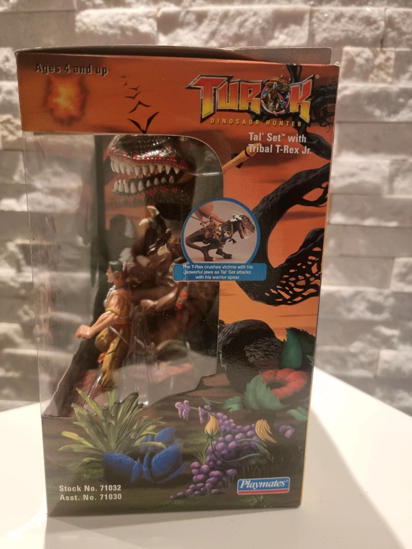 Vintage Turok Dinosaur Hunter - Tal Set with Tribal T-Rex Jr ... Vintage Turok Dinosaur Hunter - Tal Set with Tribal T-Rex Jr ...