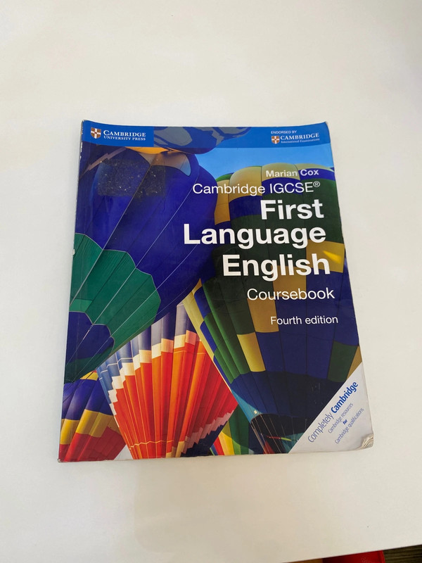 Cambridge IGCSE First Language English Coursebook | Vinted Cambridge IGCSE First Language English Coursebook | Vinted