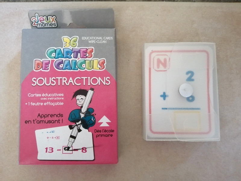 Jeu De Carte Addition Et Soustraction Vinted