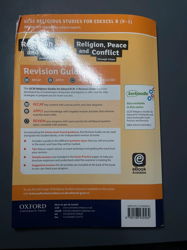 Religious Studies GCSE Revision book | Vinted Religious Studies GCSE Revision book | Vinted