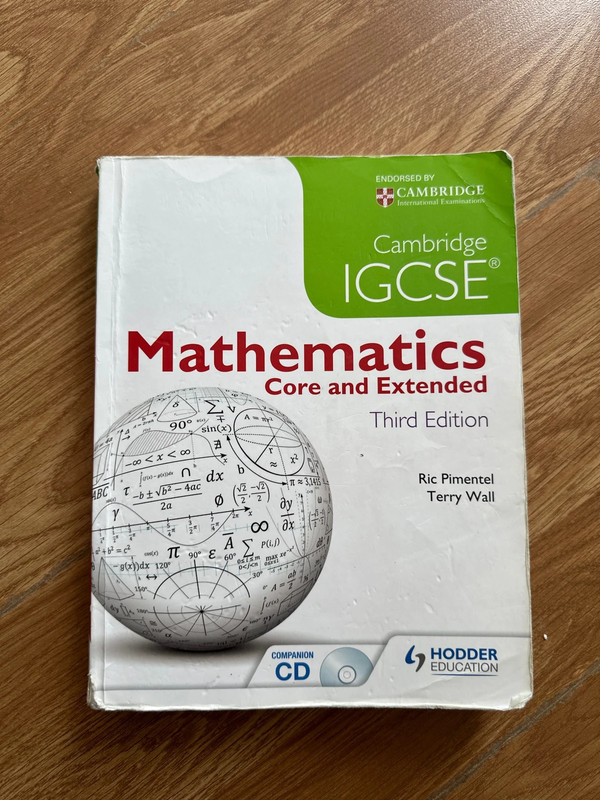 Cambridge IGCSE Mathematics core and extended | Vinted Cambridge IGCSE Mathematics core and extended | Vinted
