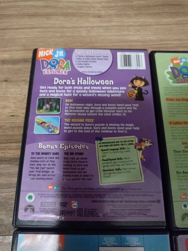6 Piece Dora The Explorer Nick Jr Dvd Bundle Vinted
