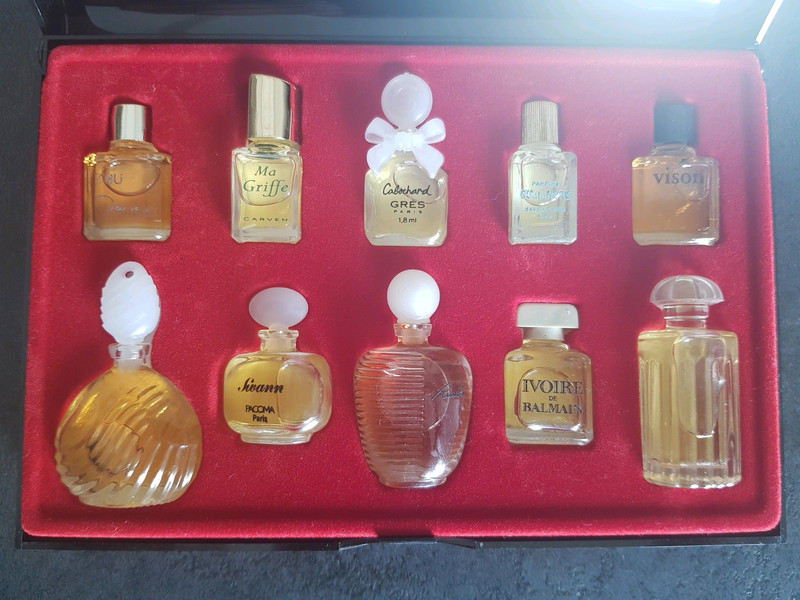Coffret parfums miniatures Coffret parfums miniatures