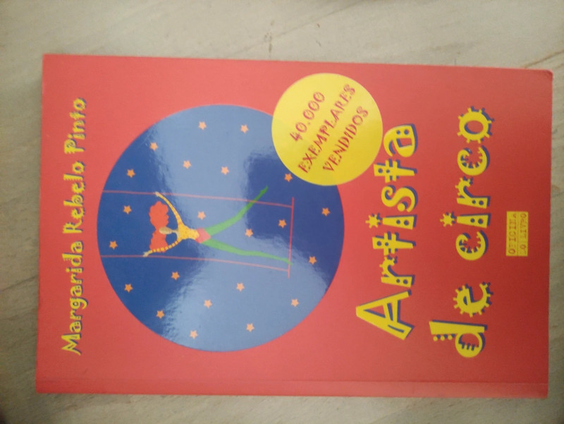 Livro Artista De Circo Autora Margarida Rebelo Pinto Vinted