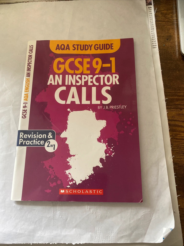 AQA Inspector Calls textbook | Vinted AQA Inspector Calls textbook | Vinted