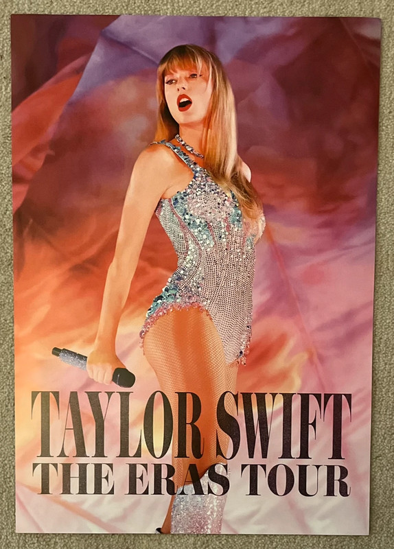 Taylor Swift Eras Tour Movie Poster Odeon Official Vinted