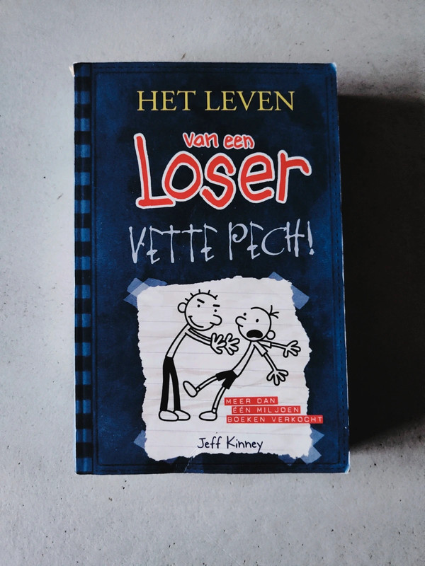 Vette pech, het leven van een loser - Jeff Kinney | Vinted Vette pech, het leven van een loser - Jeff Kinney | Vinted
