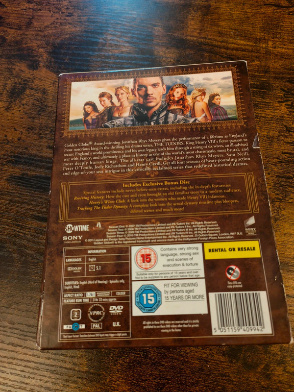 Dvd Box set - The Tudors (The Complete Series) | Vinted Dvd Box set - The Tudors (The Complete Series) | Vinted