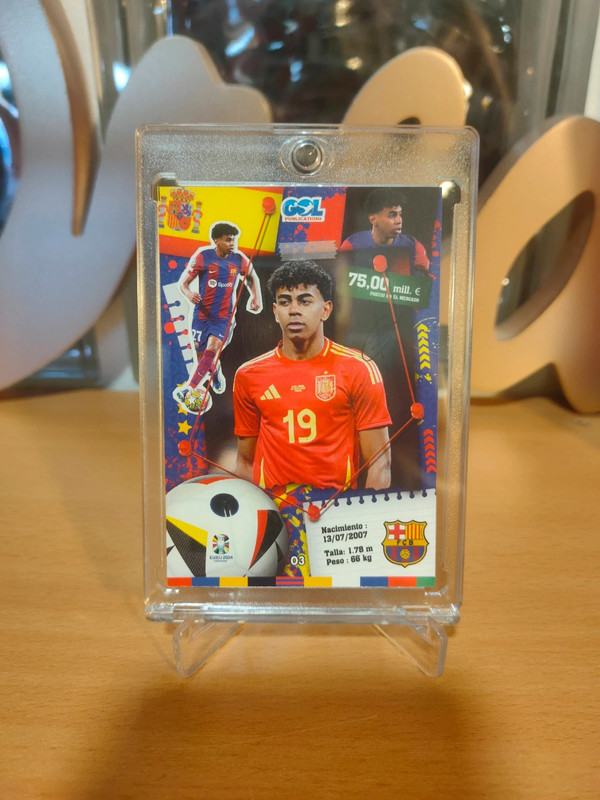 Lamine Yamal Euro 2024 Gol Card Roockie firmado Spain FC Barcelona | Vinted Lamine Yamal Euro 2024 Gol Card Roockie firmado Spain FC Barcelona | Vinted