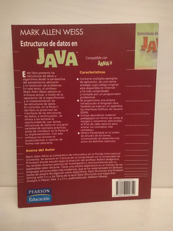 Estructuras De Datos En Java Pearson Vinted