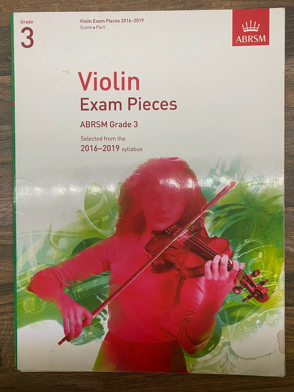 Violin Exam Pieces Abrsm Grade 3 Vinted