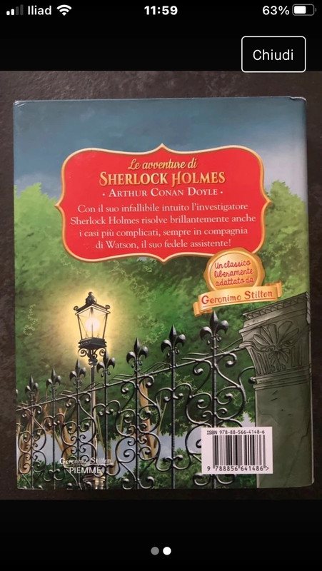 Le avventure di Sherlock Holmes di Geronimo Stilton | Vinted Le avventure di Sherlock Holmes di Geronimo Stilton | Vinted