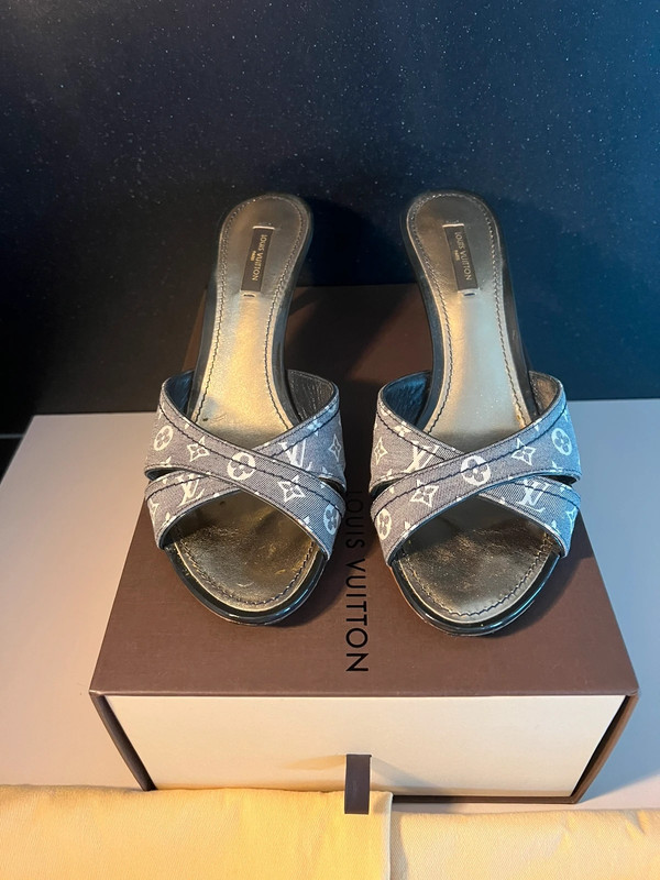 Slippertje met hak Louis Vuitton | Vinted Slippertje met hak Louis Vuitton | Vinted