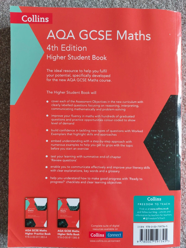 Collins AQA Gcse Maths 4th edition | Vinted Collins AQA Gcse Maths 4th edition | Vinted